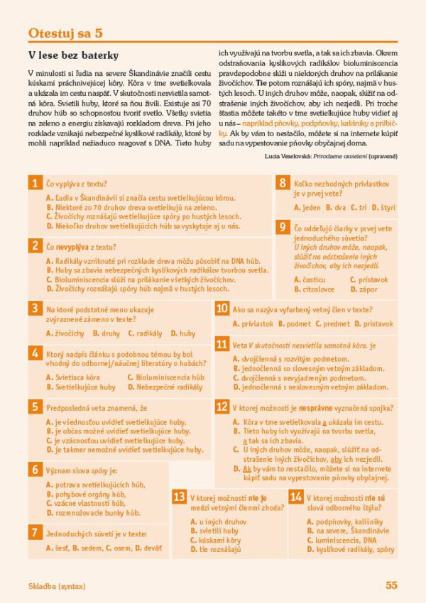 Príprava na Testovanie 9 – slovenský jazyk a literatúra - Orbis Pictus ...