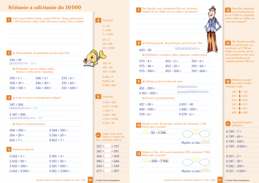 Matematika pre 4. ročník ZŠ – 1. diel - Orbis Pictus Istropolitana