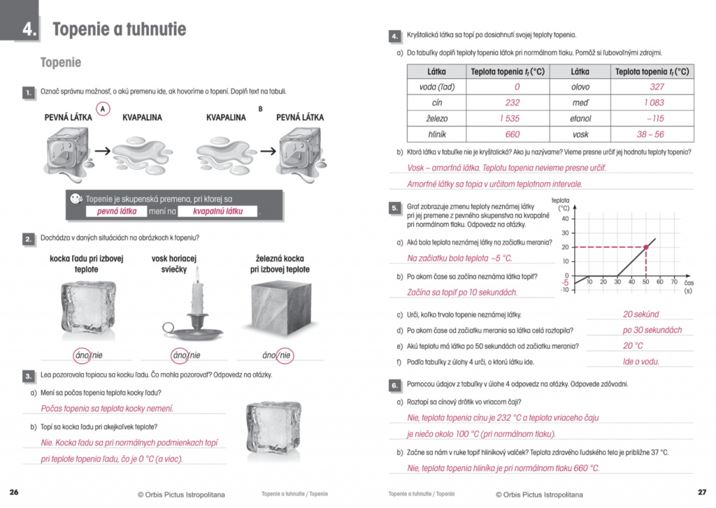 Zošit pre učiteľa Fyzika pre 7.ročník - Orbis Pictus Istropolitana