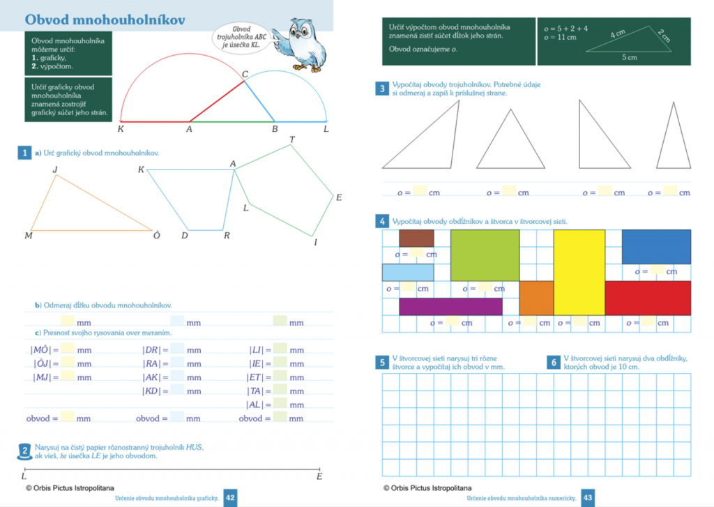 Geometria pre 4. ročník ZŠ - Orbis Pictus Istropolitana