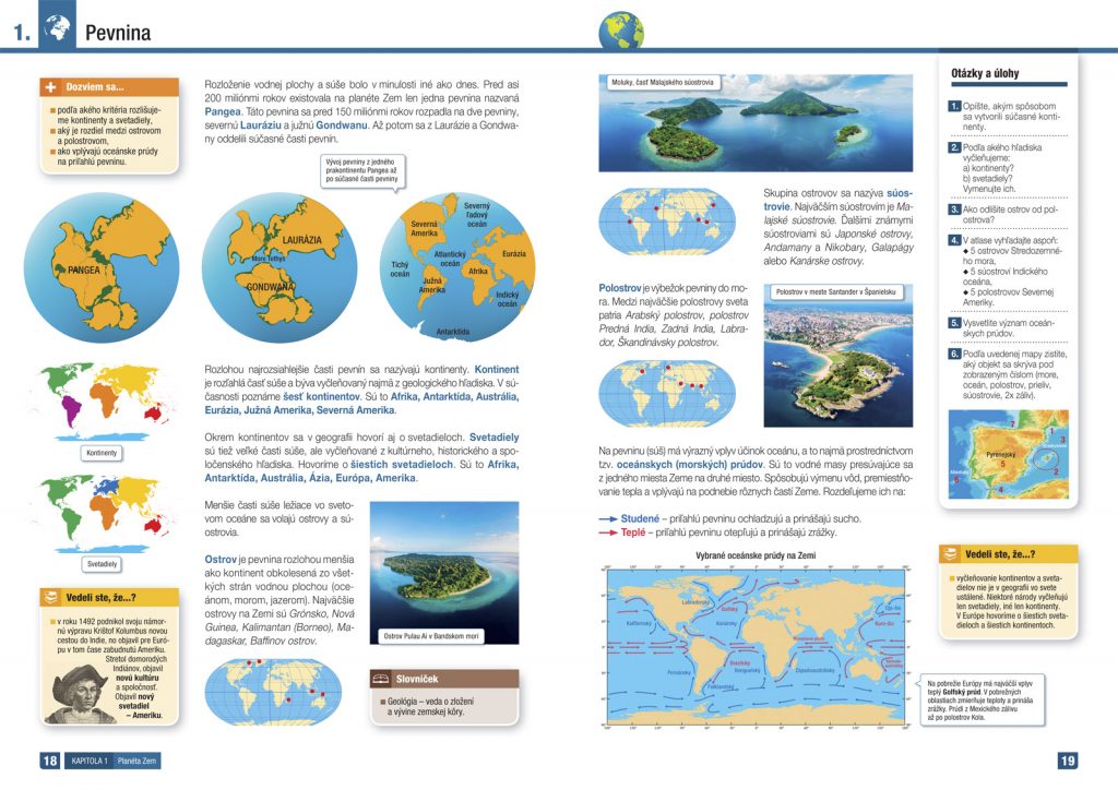 Geografia pre 5. ročník ZŠ – učebnica - Orbis Pictus Istropolitana