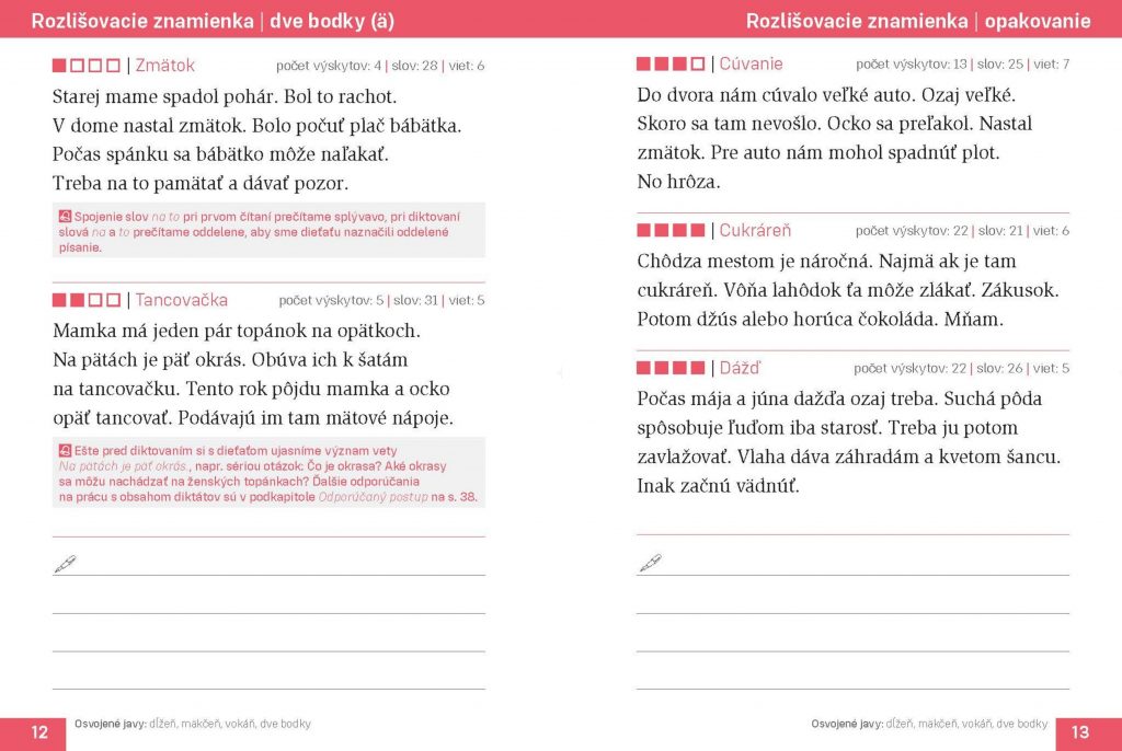 Spravodlivé diktáty pre 2. ročník ZŠ - Orbis Pictus Istropolitana