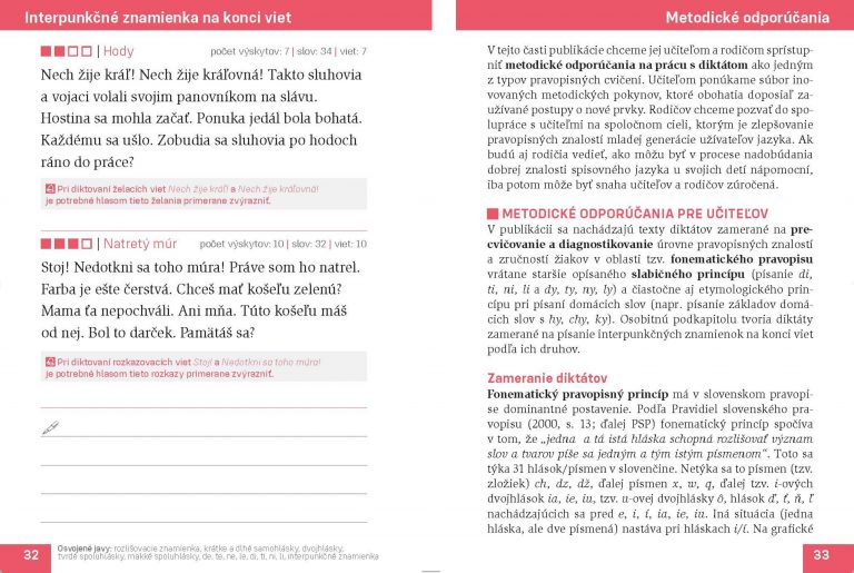 Spravodlivé diktáty pre 2. ročník ZŠ - Orbis Pictus Istropolitana